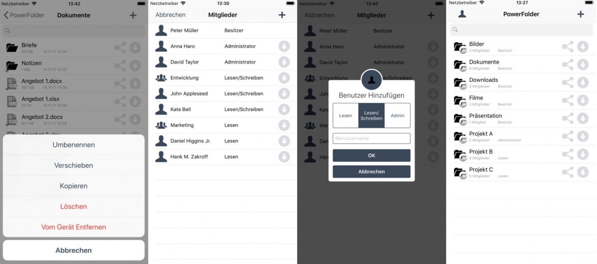 Die Zukunft der mobilen Kommunikation als Early Access Preview - PowerFolder